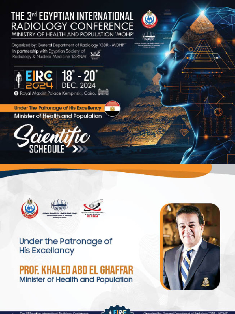 Detailed Program GDR MOHP 2024 | PDF