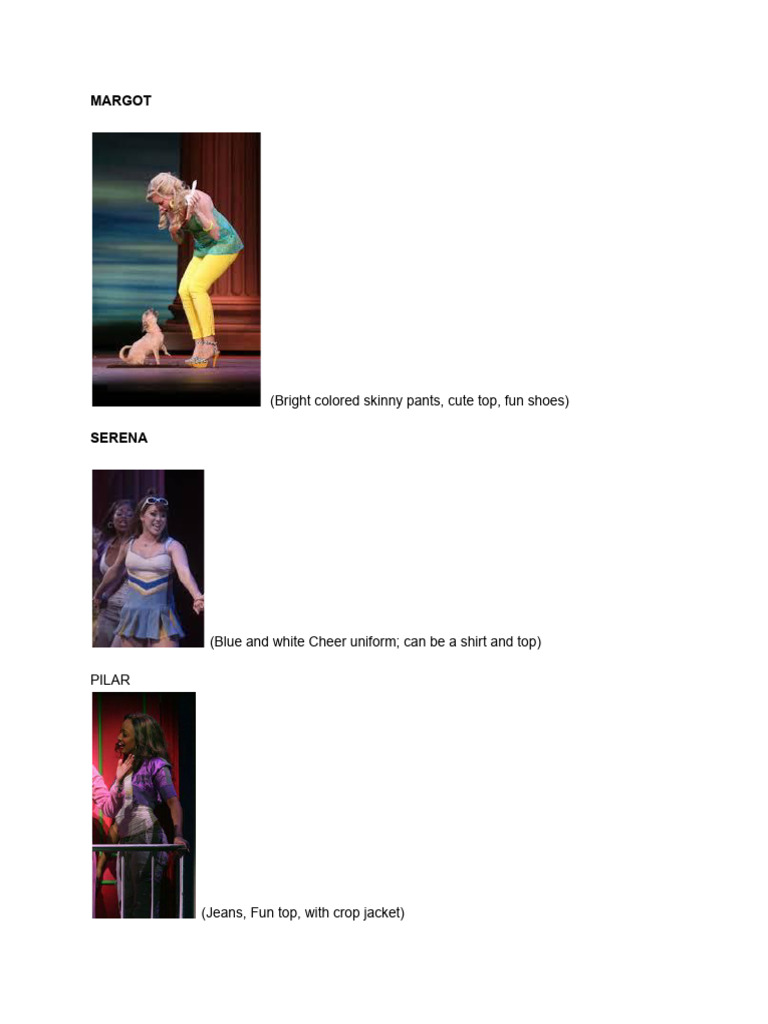 Legally Blonde Costumes | PDF