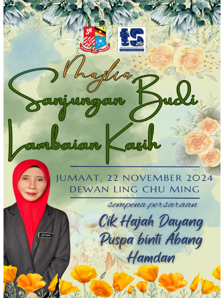 BUKU_PROGRAM_MAJLIS_SANJUNGAN_BUDI_CIK_HAJAH_DAYANG_BINTI_ABANG | PDF