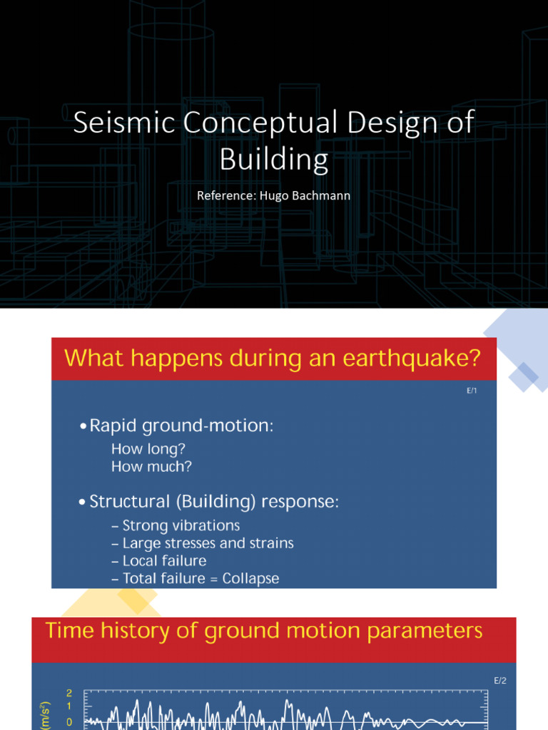 3-Seismic Conceptual Design of Building | PDF
