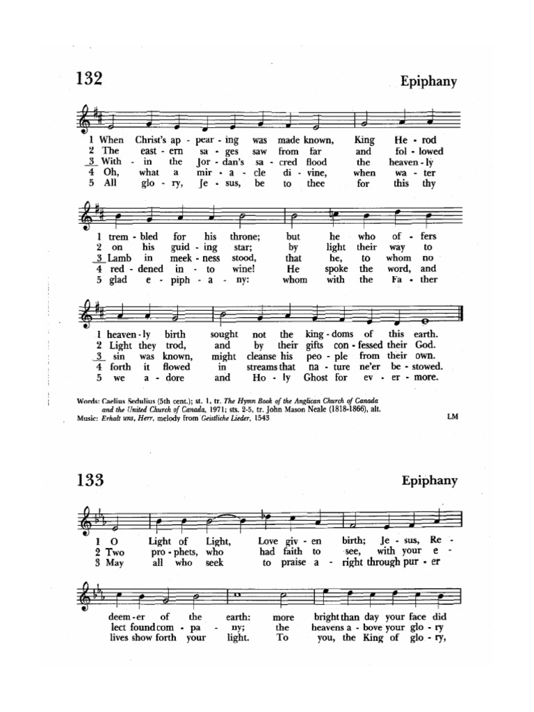 132 - When Christ's Appearing Was Made Known | PDF