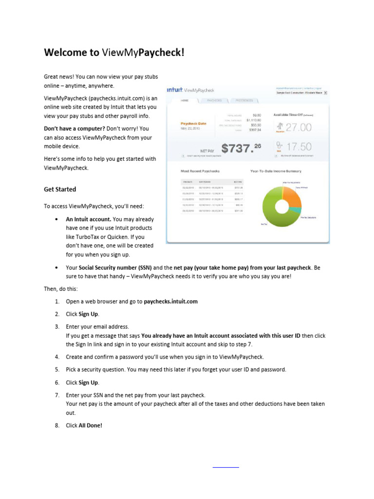 Orientation ViewMyPaycheck | PDF | Payroll | Paycheck