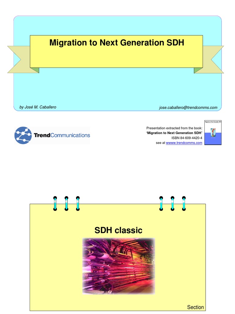 NG SDH Slides e | PDF | Wavelength Division Multiplexing | Telecommunications Infrastructure