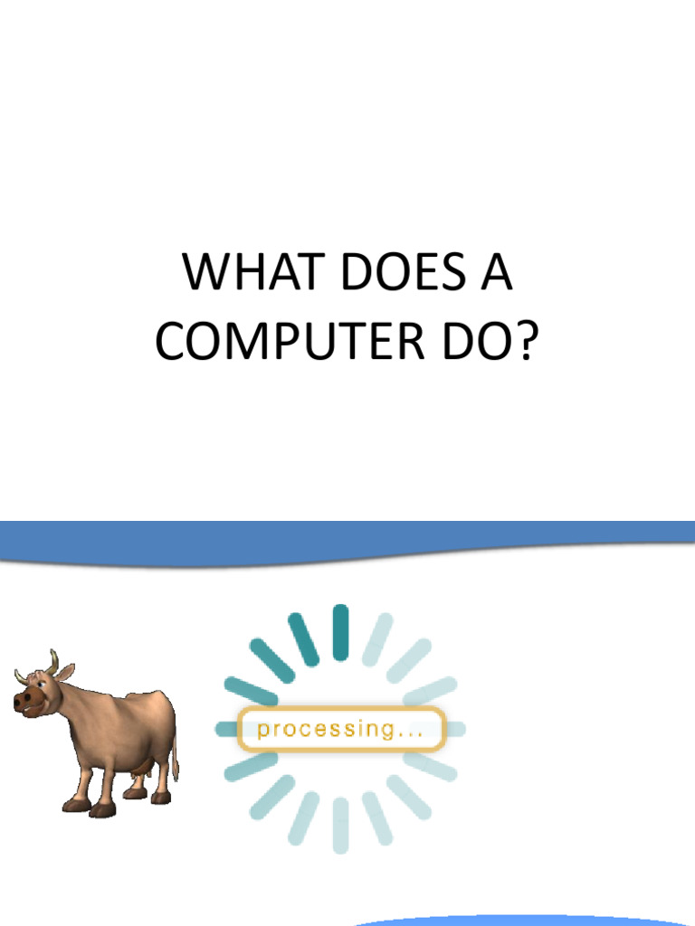 Lesson 1 What Is Computer Continuation (1725411779) | PDF