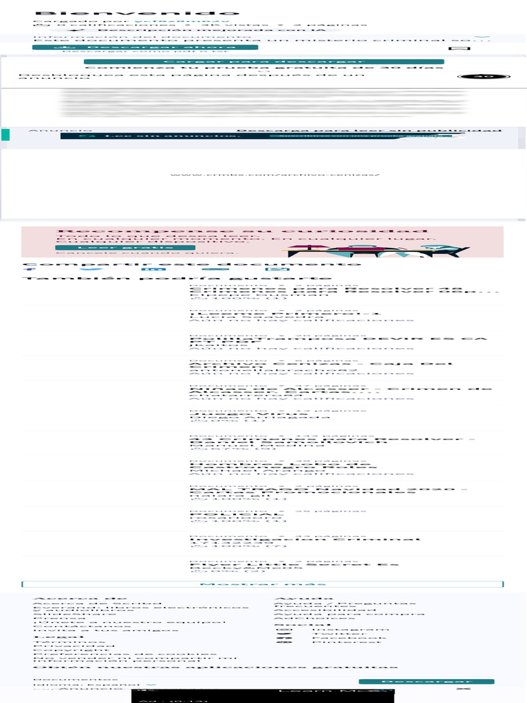 Bienvenido PDF | PDF