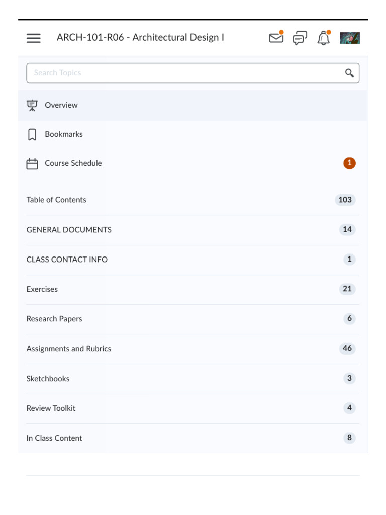 Overview - ARCH-101-R06 - Architectural Design I | PDF