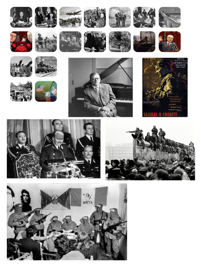 Harry S. Truman (1945-1953) o Implementó La Doctrina Truman, Que ...