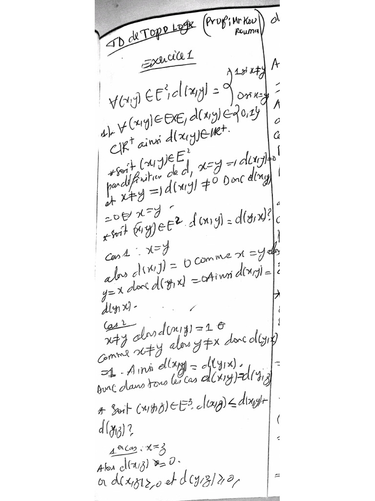 Corro TD Topo de Prof Kourouma.pdf | PDF