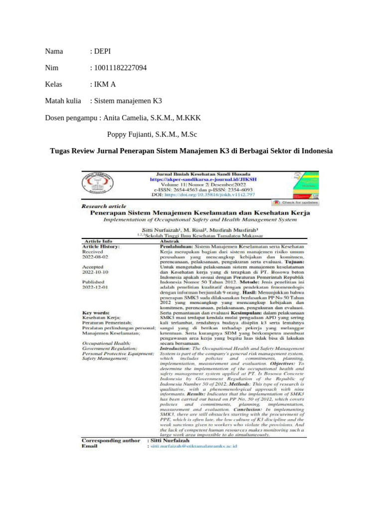 smk3 riview jurnal | PDF