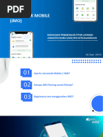 Panduan Penggunaan Aplikasi JMO | PDF