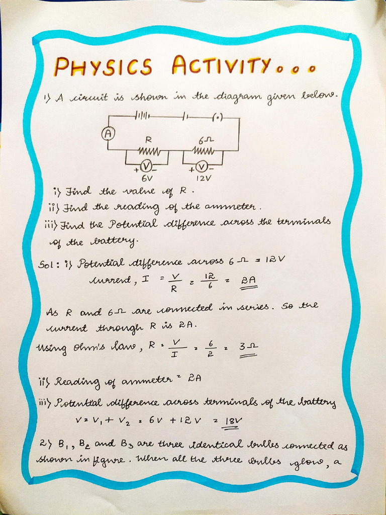Physics Activity | PDF