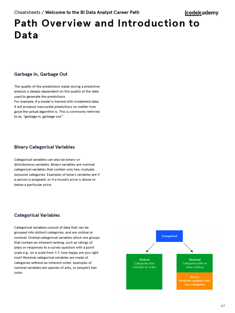 BI Data Analyst Path Guide | PDF | Microsoft Excel | Comma Separated Values
