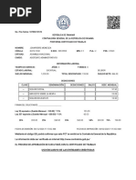 Proforma Certificado de Trabajo Panamá | PDF