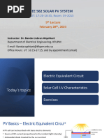 Voc, VMP, Isc and Imp | PDF