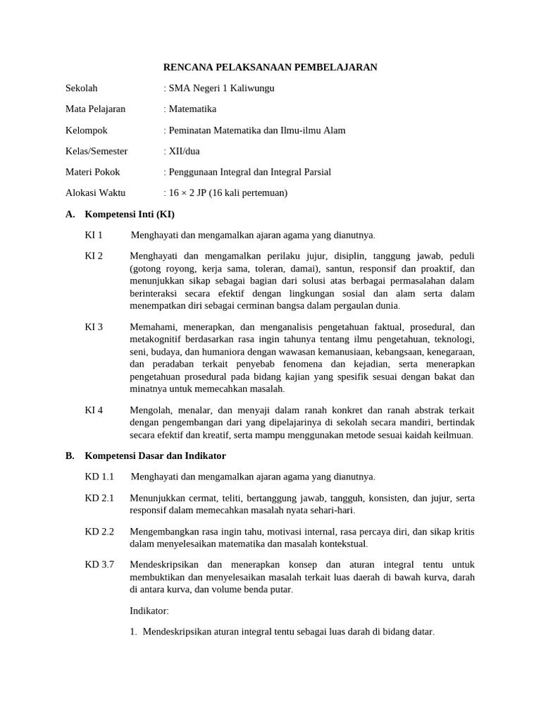Bab-7 Integral | PDF