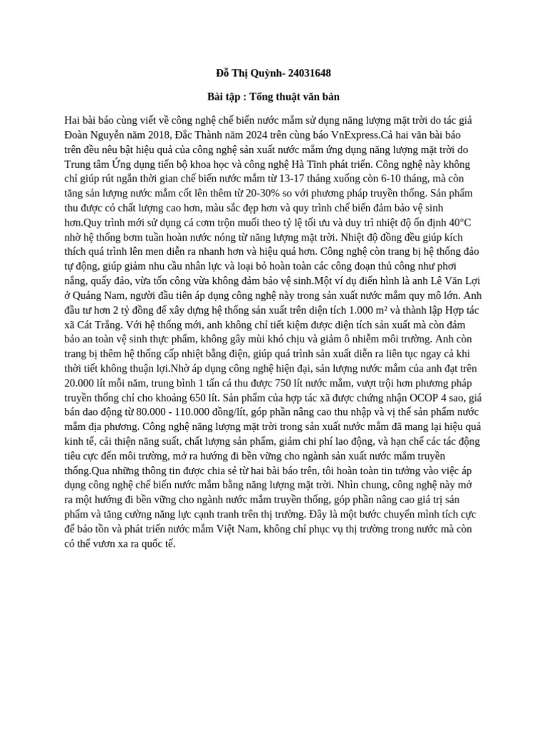 bài tập thvbtv | PDF