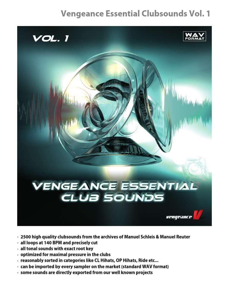 Vengeance Essential Clubsounds Vol. 1 | PDF