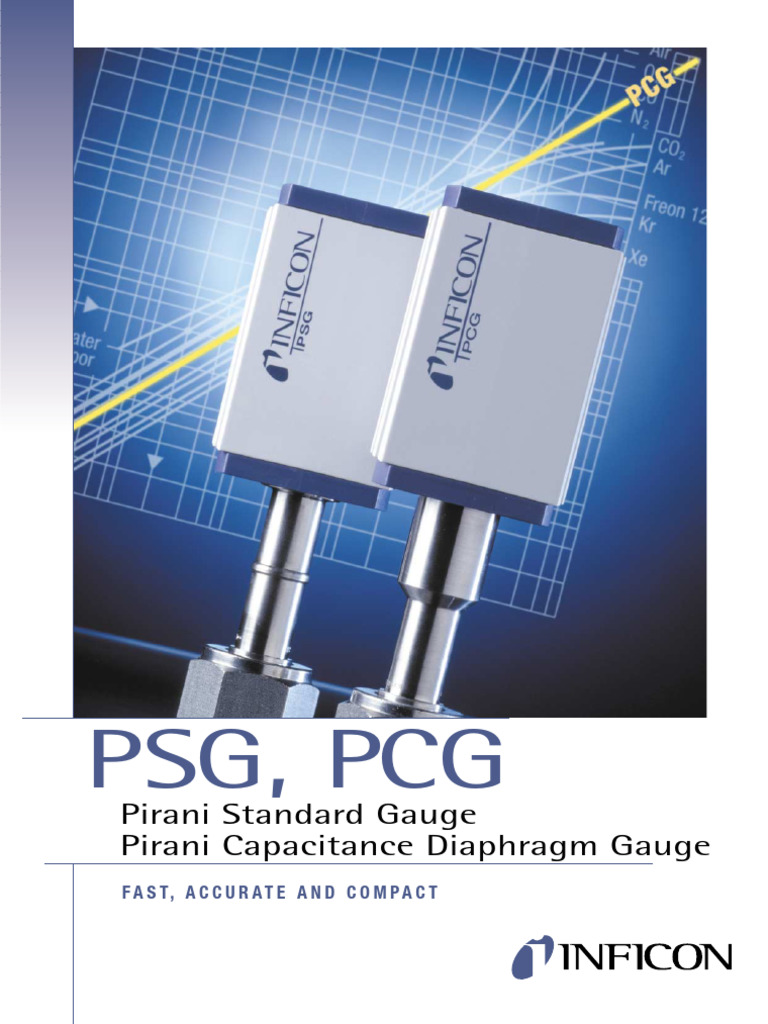 Inficon PSG and PCG Gauge Overview | PDF | Pressure Measurement | Vacuum