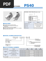 SPD910 Differential Air Pressure Switch | PDF | Switch | Pressure ...