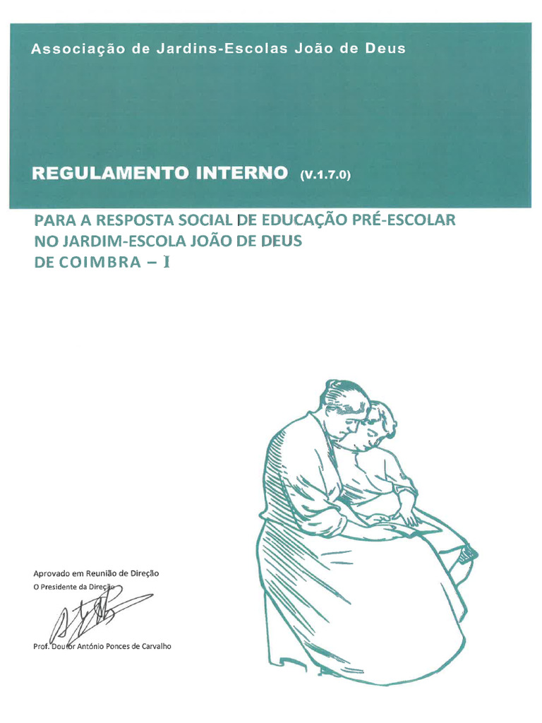 Regulamento Interno Pre Escolar 2024 2025 | PDF