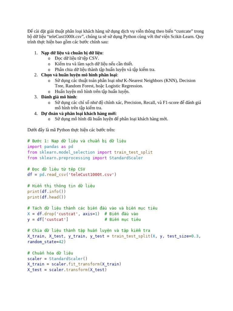 BaiTap3 KNN | PDF