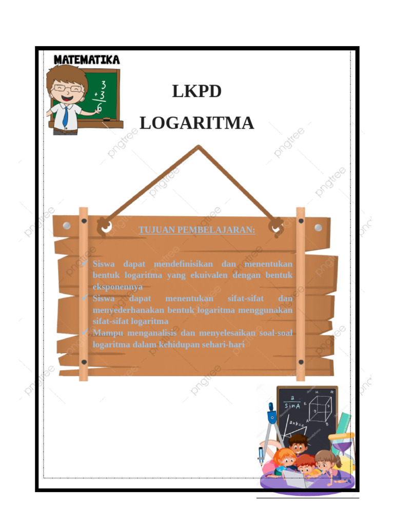 LKPD LOGARITMA | PDF