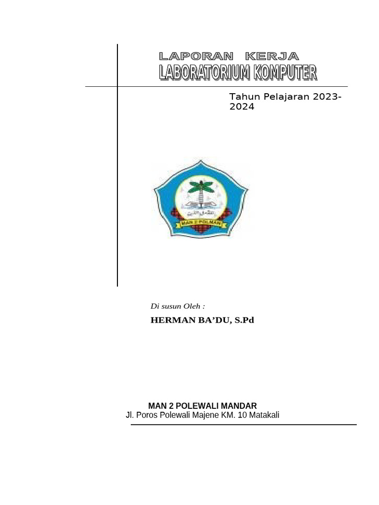 Program Kerja Labkom Sma HT4 Ganjil | PDF