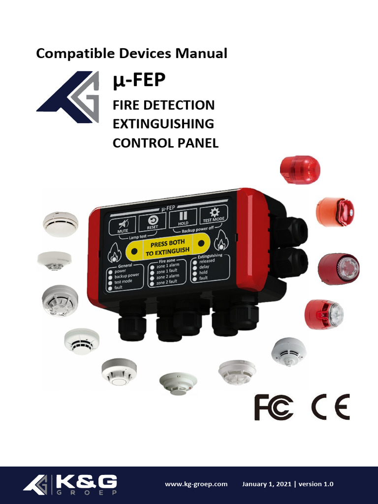 µ-FEP Fire Detection Device Compatibility Guide | PDF | Electrical ...
