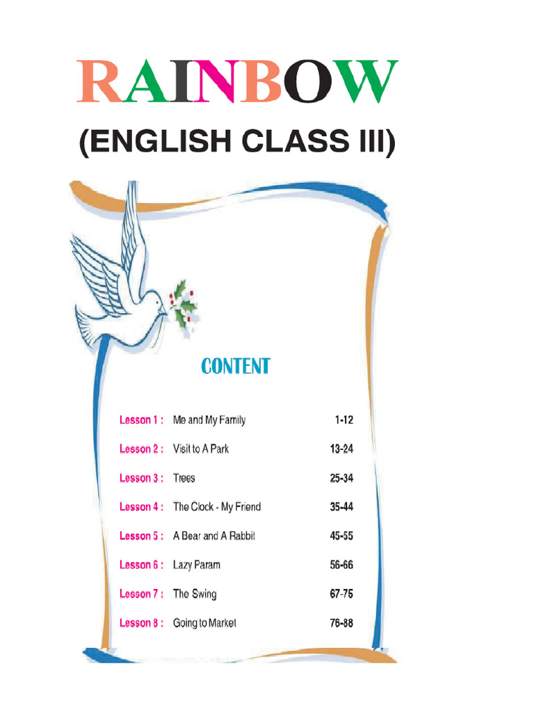 Class Third English | PDF