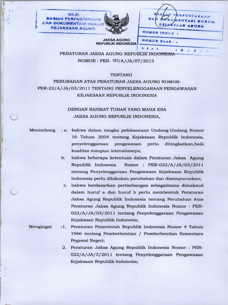 Perja 15 TH 2013 | PDF
