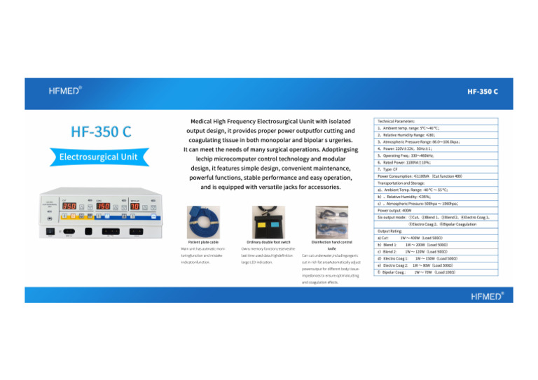 HF-350 C highr frequency | PDF