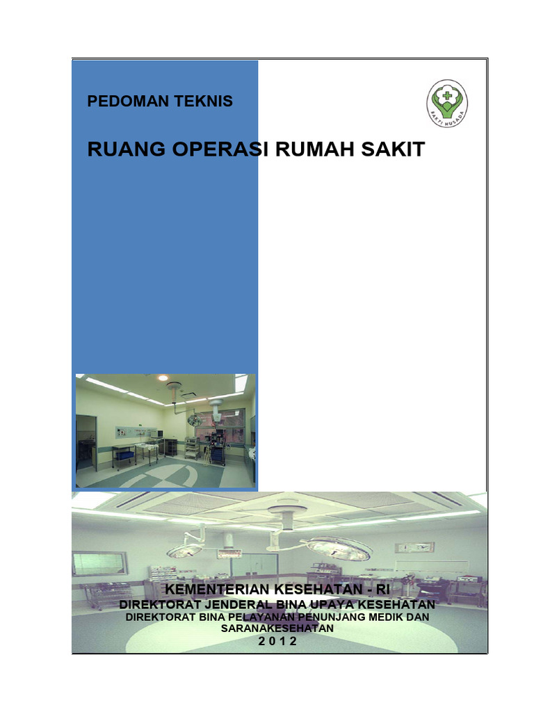 Pedoman Teknis Ruang Operasi Rs 2012 | PDF