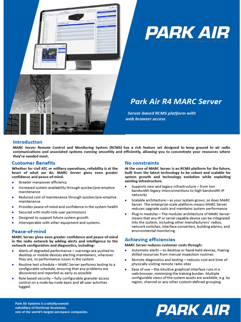MARC Server Overview and Benefits | PDF | Server (Computing) | Computer ...