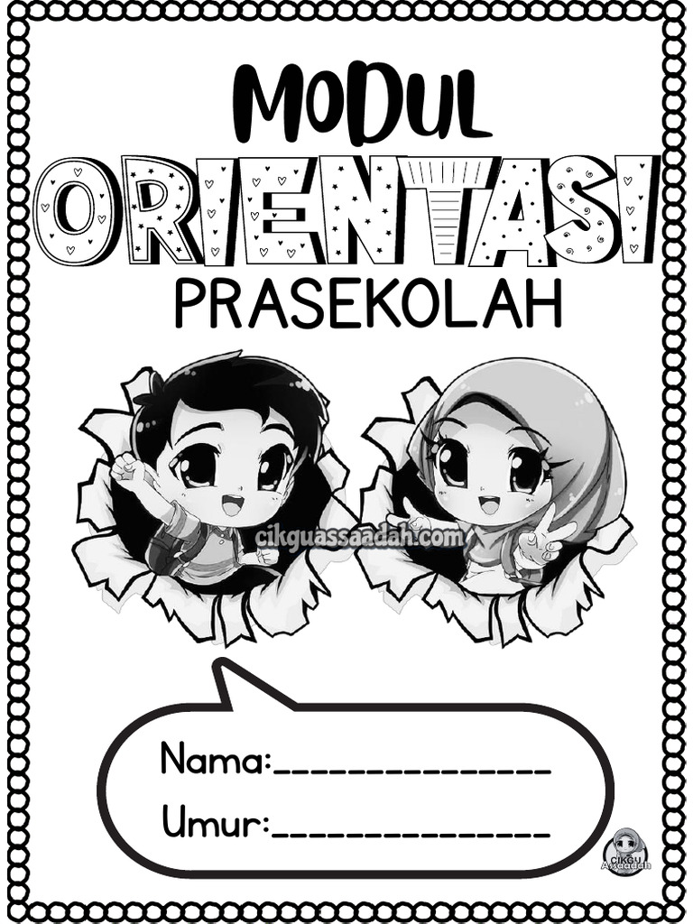 Modul Orientasi Prasekolah | PDF
