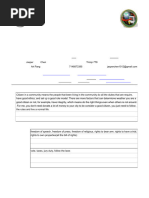 Citizenship in the Nation Workbook | PDF | Boy Scouts Of America | Scouting