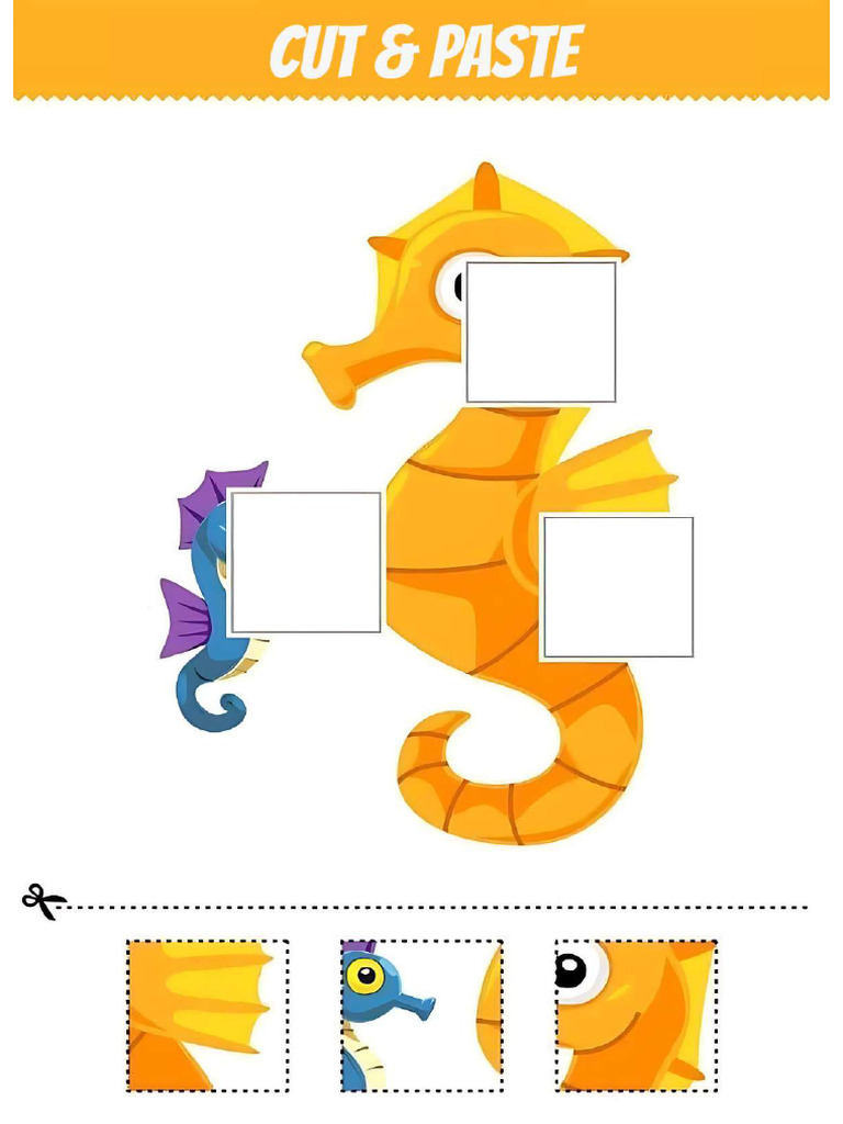 Cut&Paste Animals | PDF