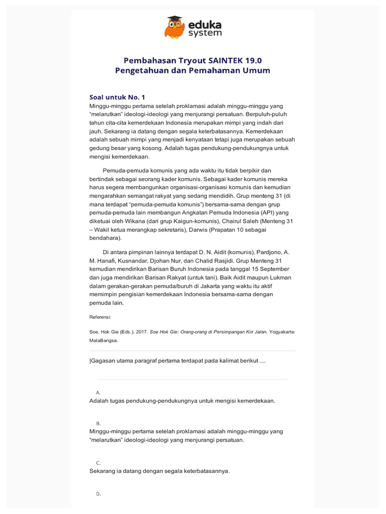 Pengetahuan dan Pemahaman Umum | PDF