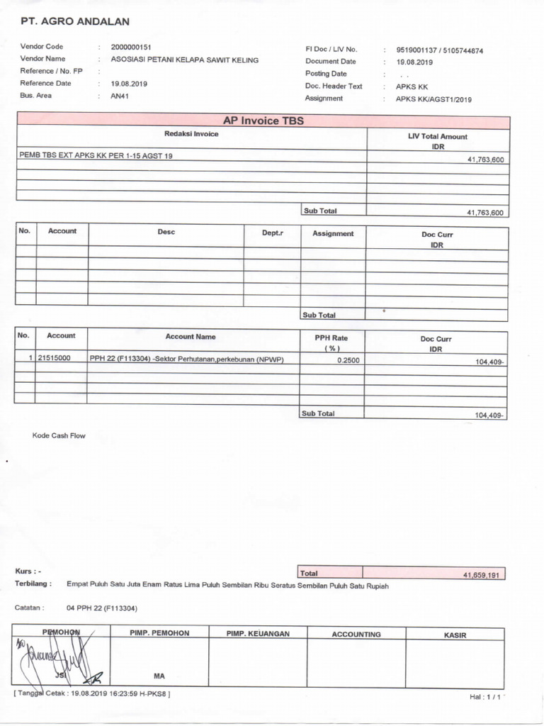 Voucher PT Apks kk027 | PDF