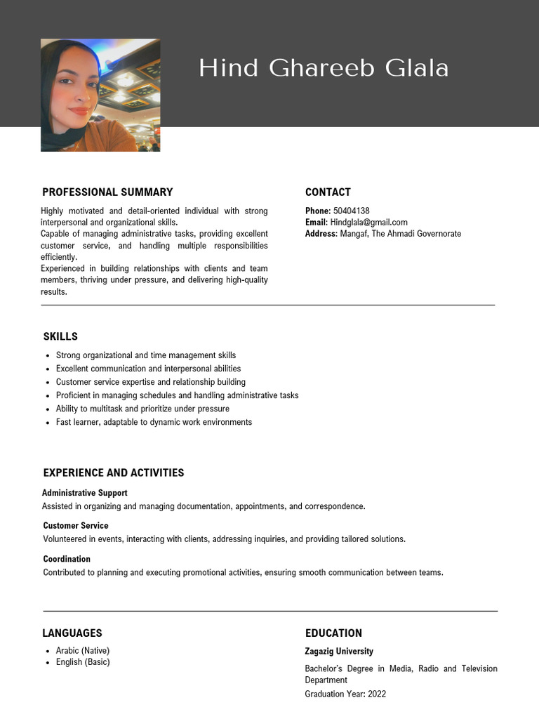 Hind CV Updated | PDF