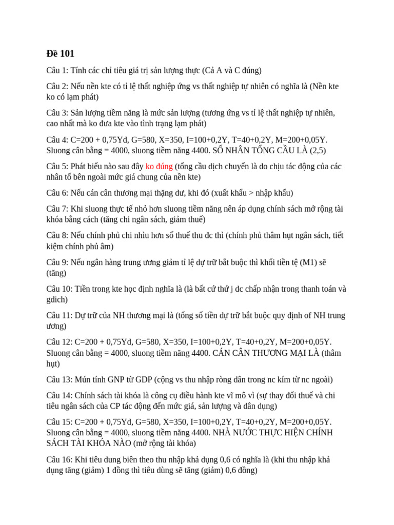 Đề-101 | PDF