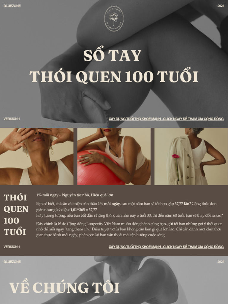 S Tay Thói Quen 100 Tu I - C NG Đ NG Longevity VN | PDF