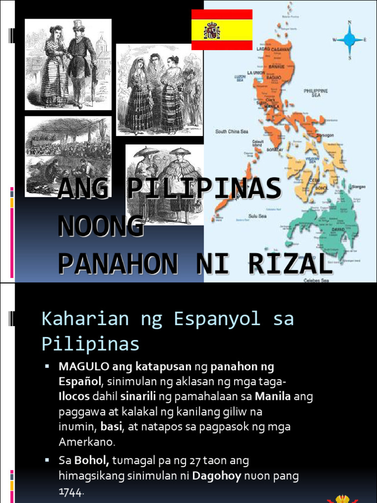 1 - Ang Pilipinas Sa Panahon Ni Rizal | PDF