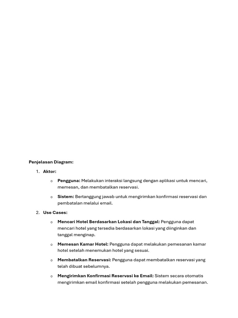 Penjelasan Diagram | PDF