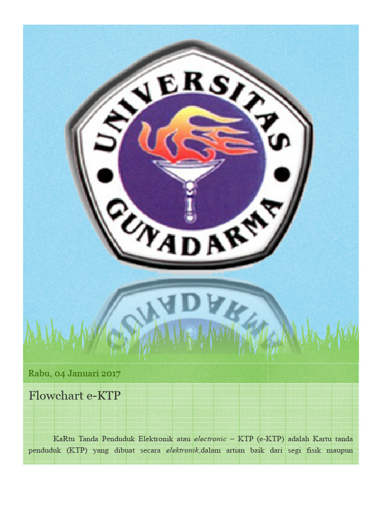 Flowchart E-KTP | PDF