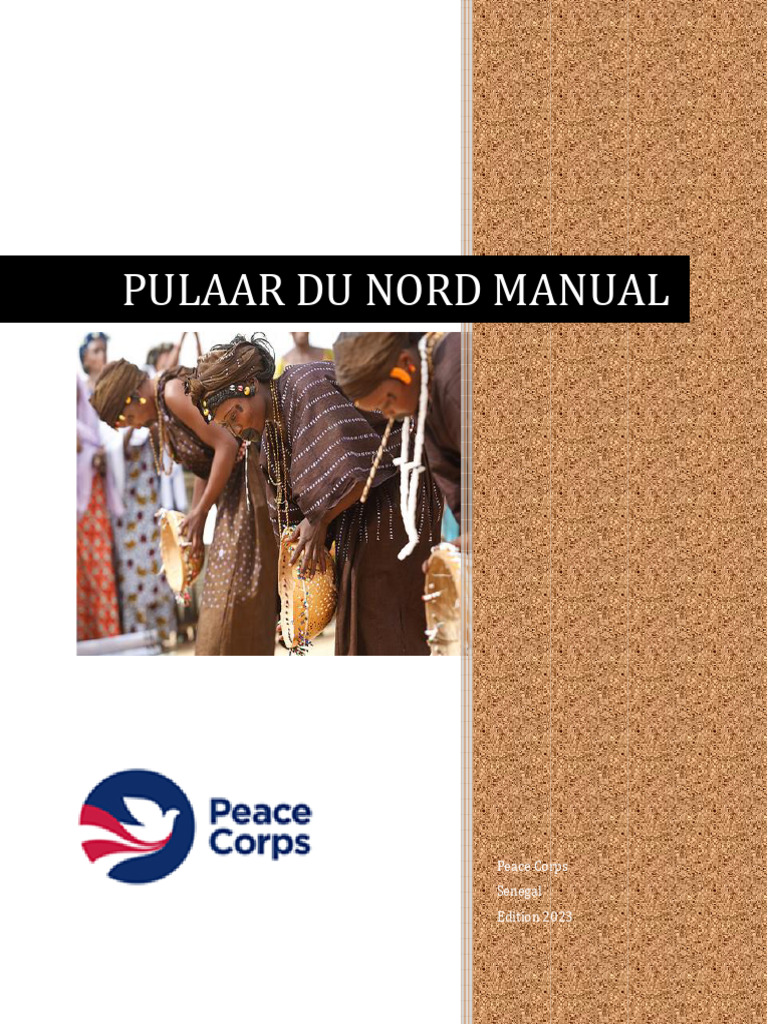 Pulaar du Nord Manual | PDF | Linguistics | Syntax