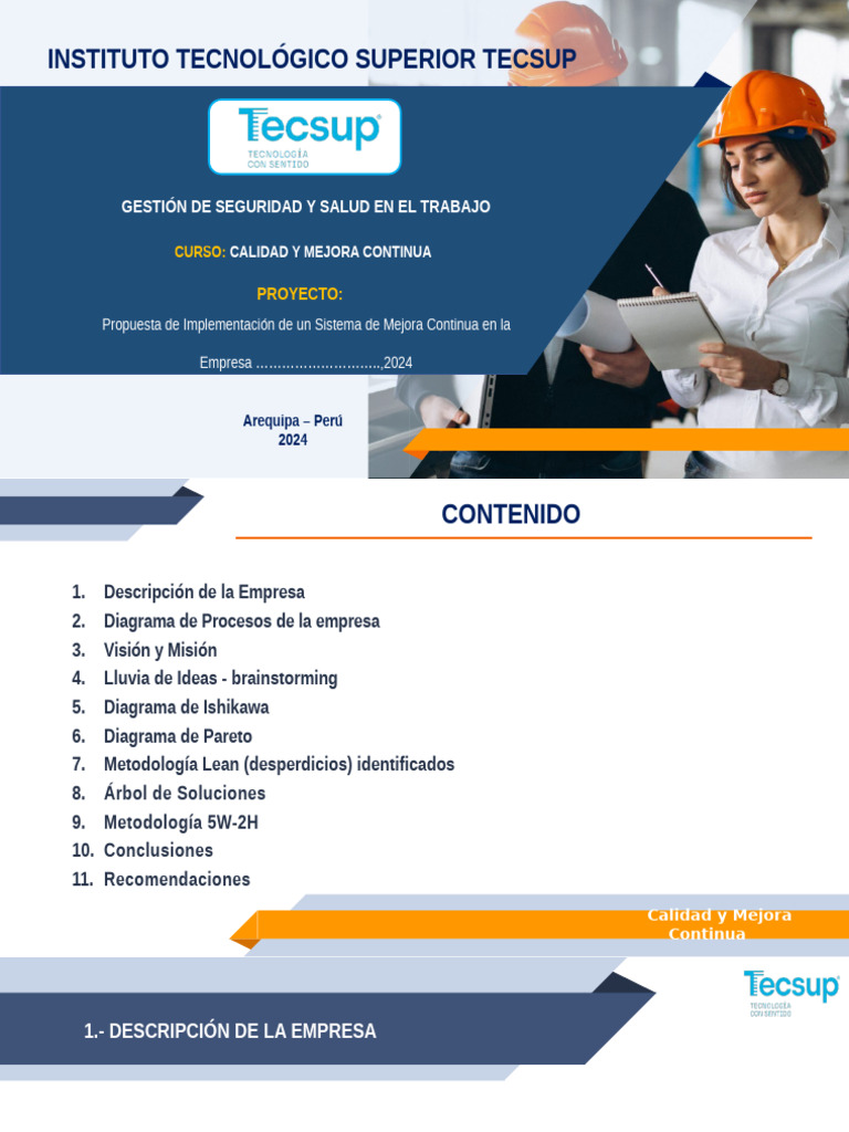 Formato 5 - Modelo de Diapositiva Proyecto Final 2024-2 | PDF