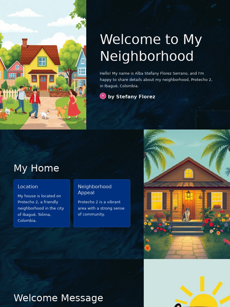 Welcome To My Neighborhood | PDF