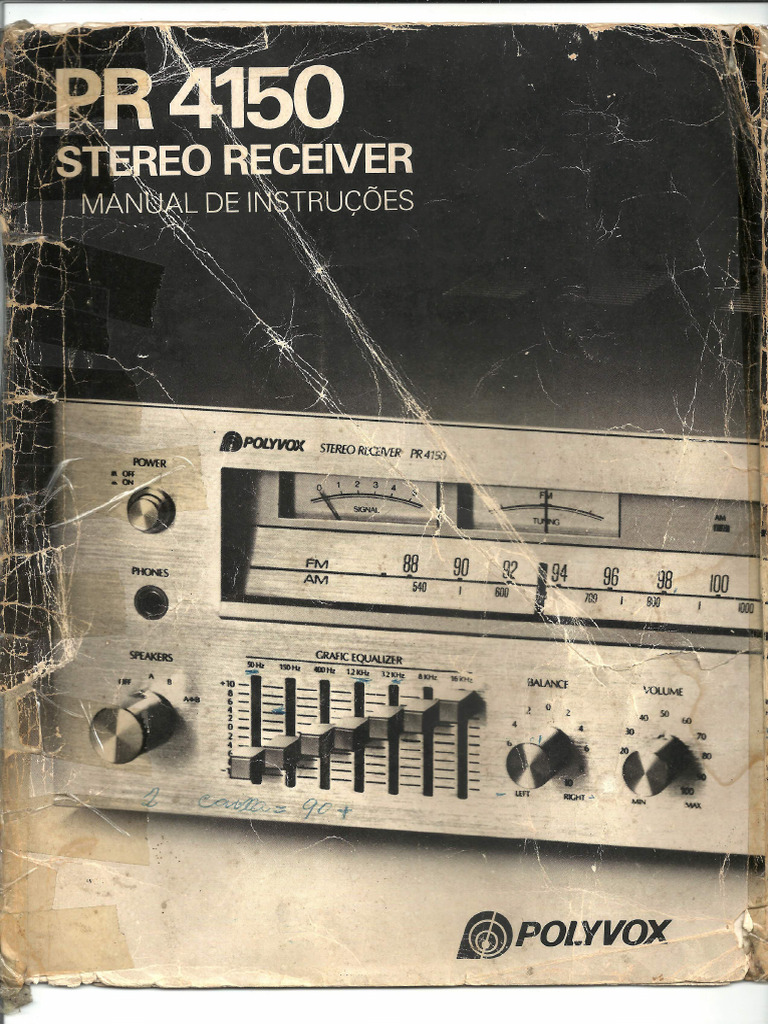 MANUAL RECEIVER POLYVOX PR-4150 | PDF