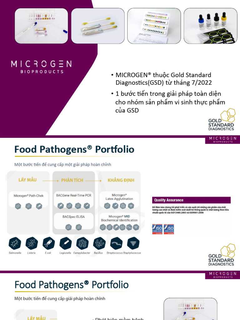 Công Ty Toàn Cầu - Pathcheck Vi Sinh Vật Gây Bệnh | PDF
