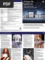 HP Indigo 12000 Digital Press Overview | PDF | Printing | Vision